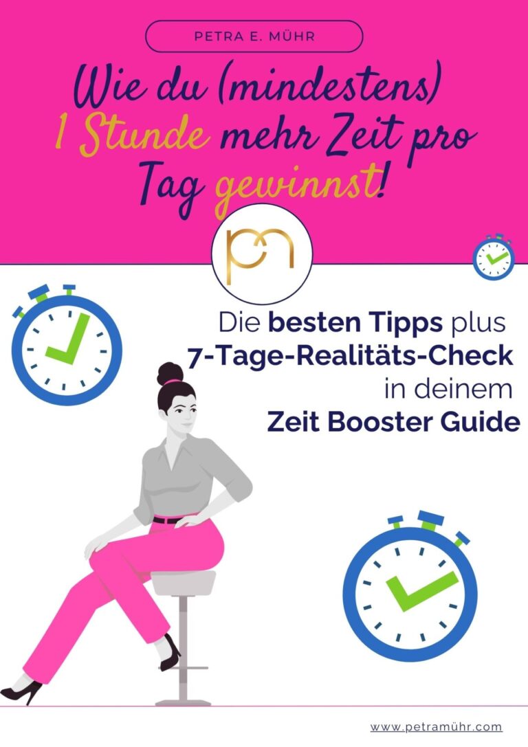 Zeit Booster Guide | Petra Mühr